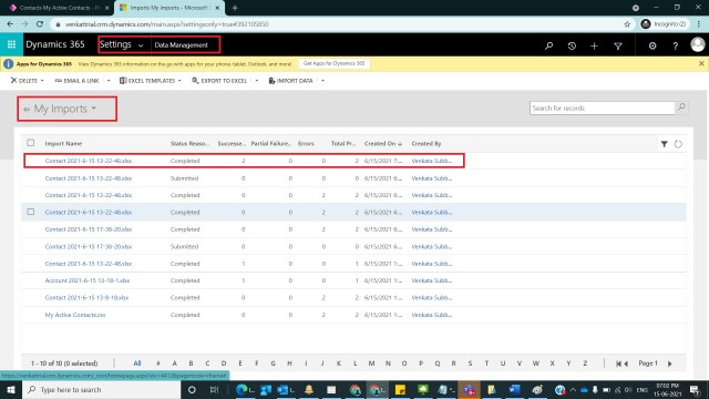 Back to Basics # 7: Simple Data Import of Contacts in Dynamics 365 CRM ...
