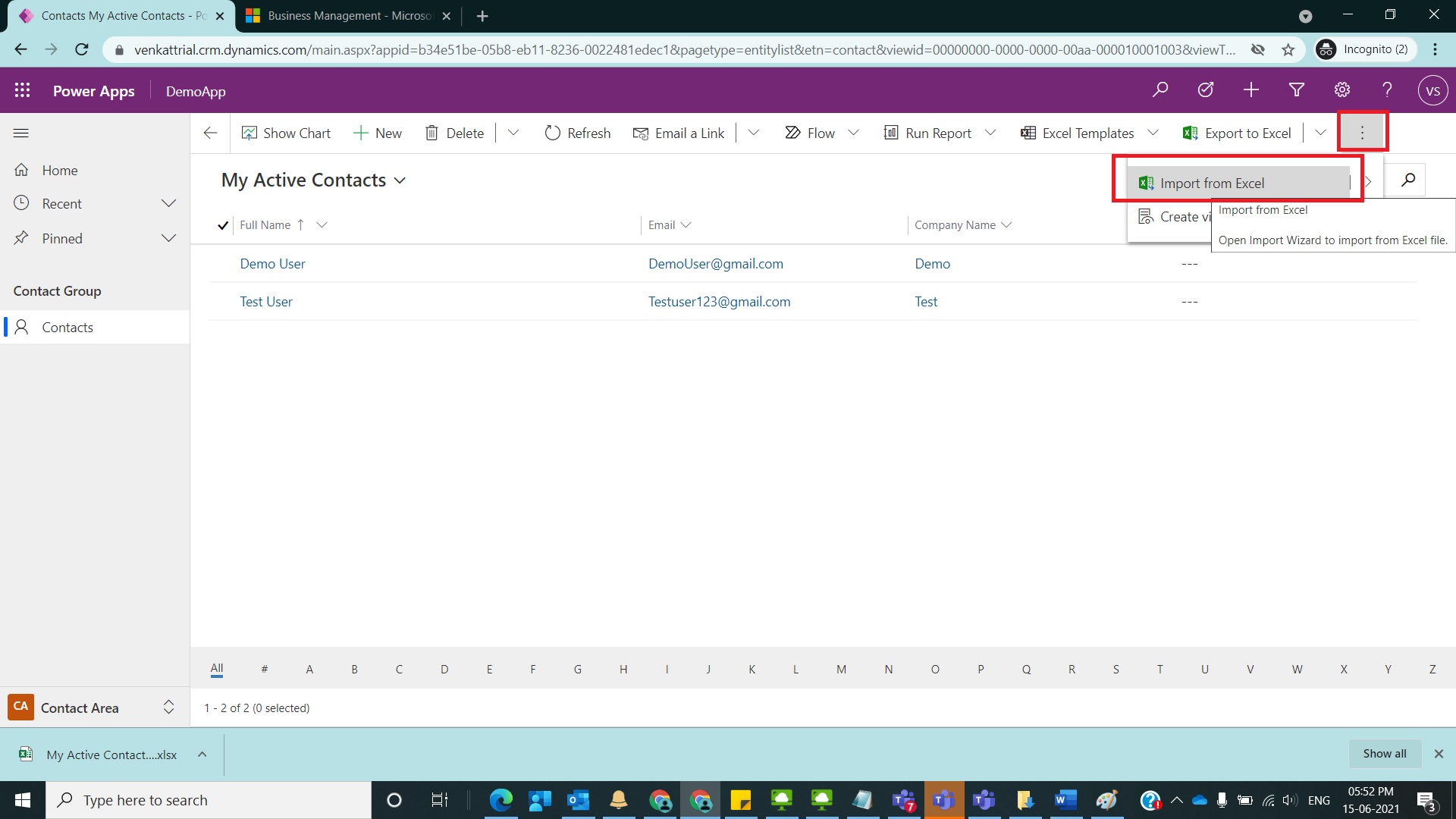 Back to Basics # 7: Simple Data Import of Contacts in Dynamics 365 CRM ...