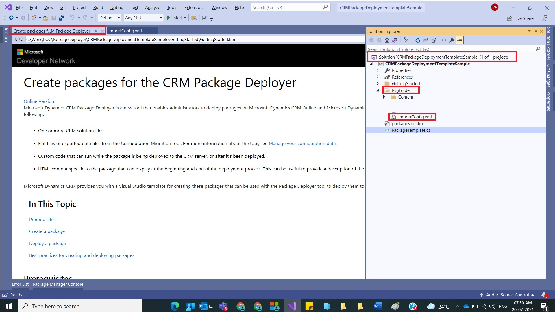 Back to Basics # 12: Deploy Packages using Package Deployer Tool in ...