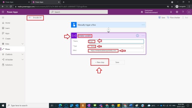 Power Automate Fundamentals # 2: Usage of Encode Uri in Power Automate ...