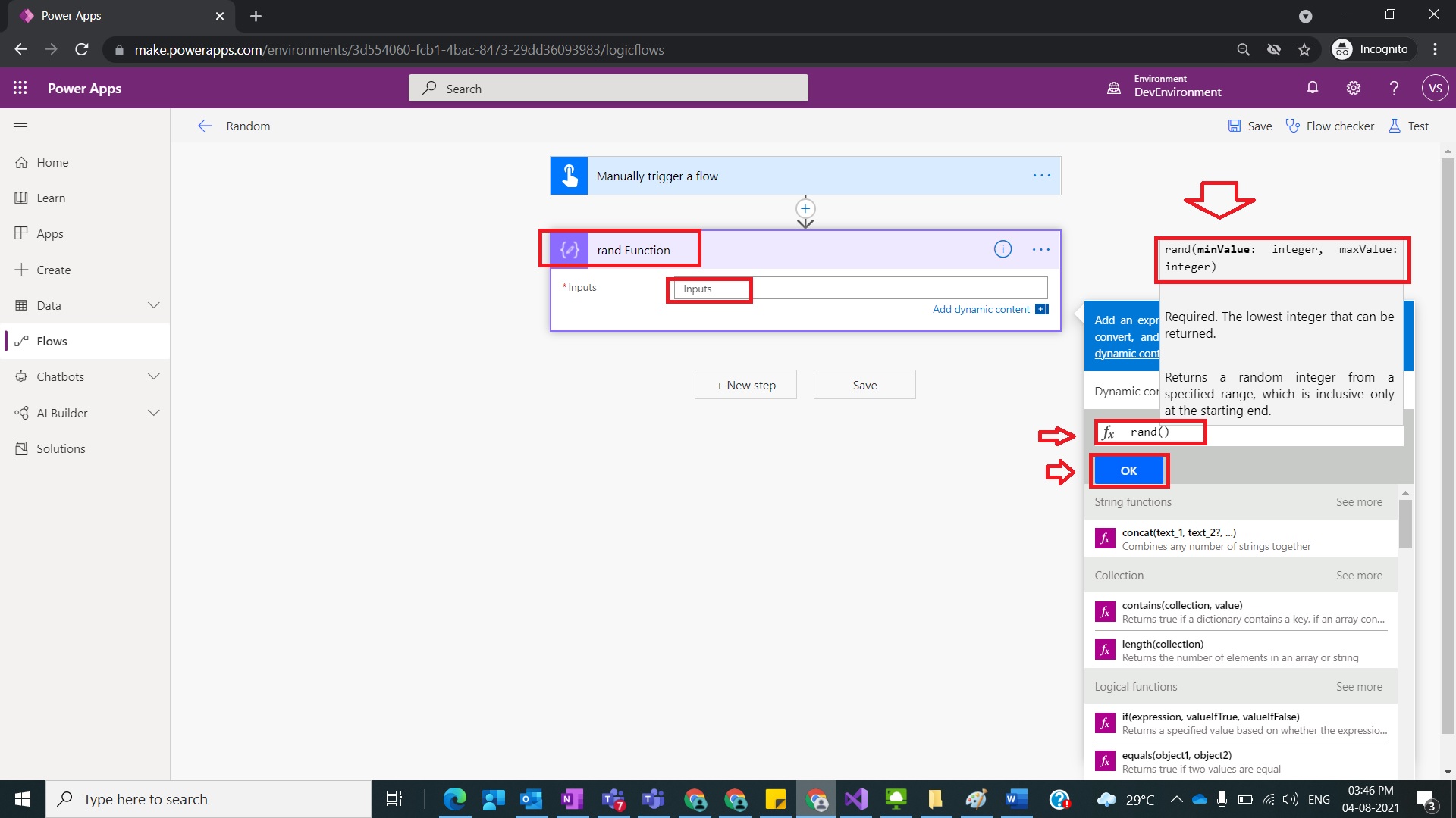 Power Automate Fundamentals # 4: Usage of rand Function in Power ...