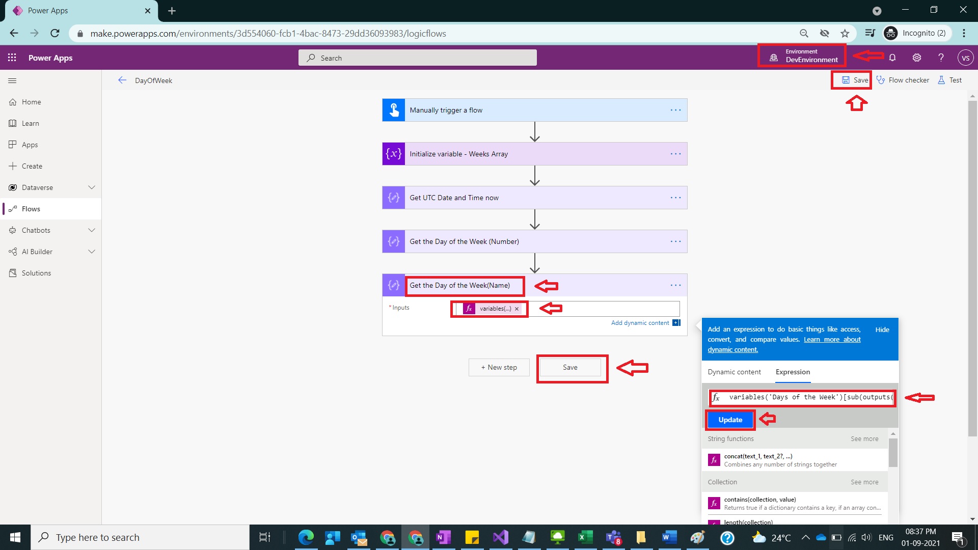 Power Automate Fundamentals # 12: Usage of DayofWeek in Power Automate ...