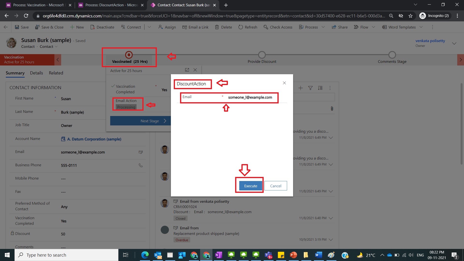 Back to Basics # 28: Call Action from BPF in Dynamics CRM – Common Man ...