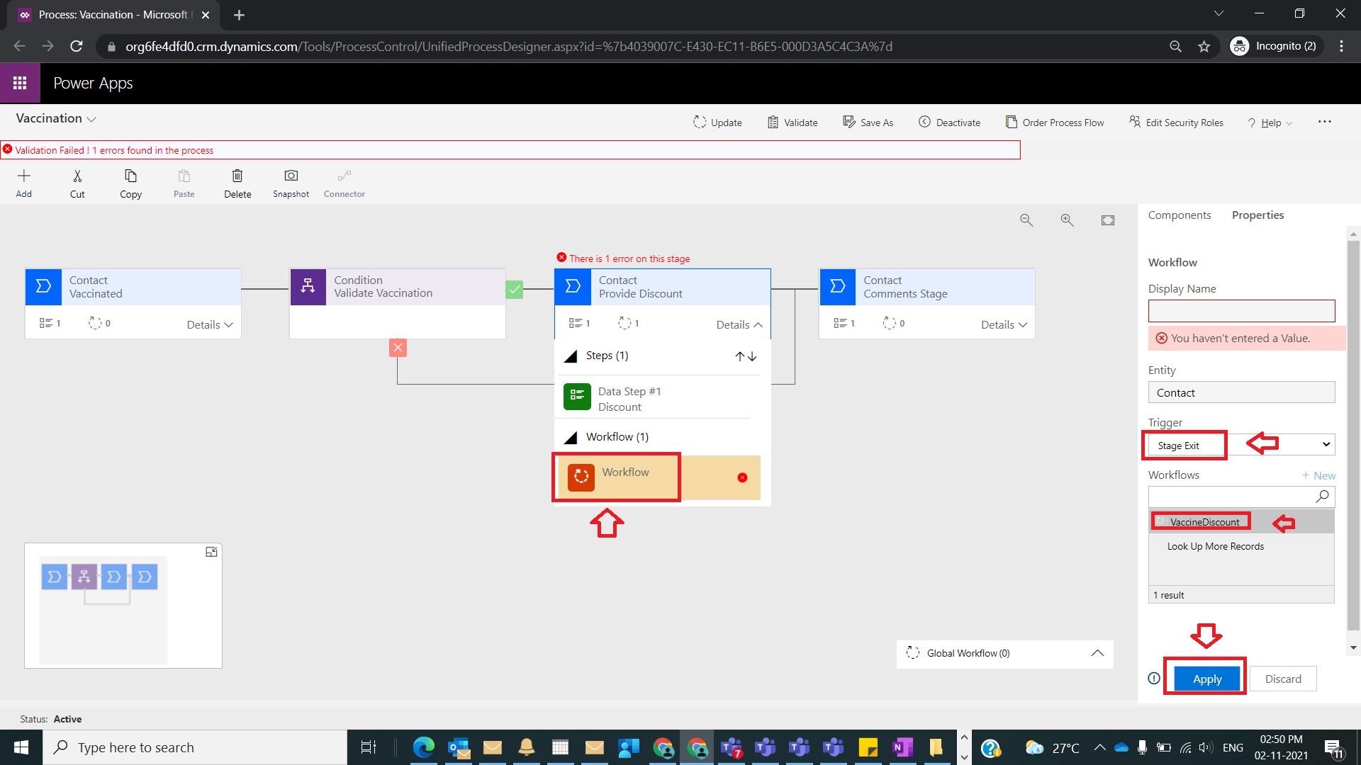 Back to Basics # 27: Call Workflow from BPF in Dynamics CRM – Common ...