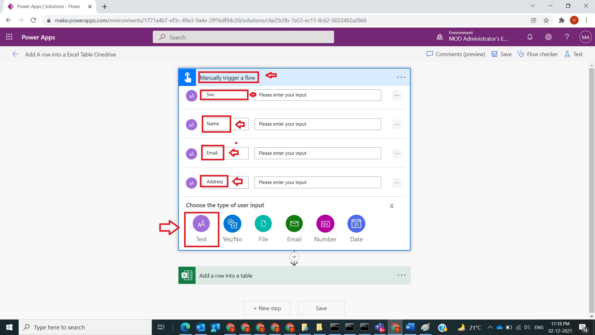 Power Automate Fundamentals # 36: Add A row into an Excel Table ...