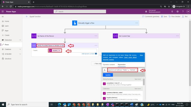 Power Automate Fundamentals # 35: Usage of Equals Function in Power ...
