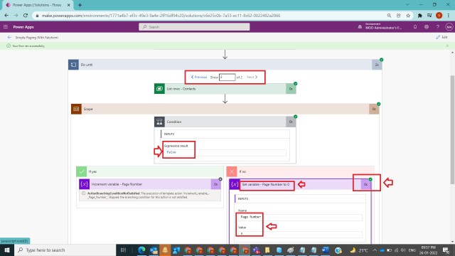 Power Automate Fundamentals # 51: Simple Paging With FetchXML on Lists ...