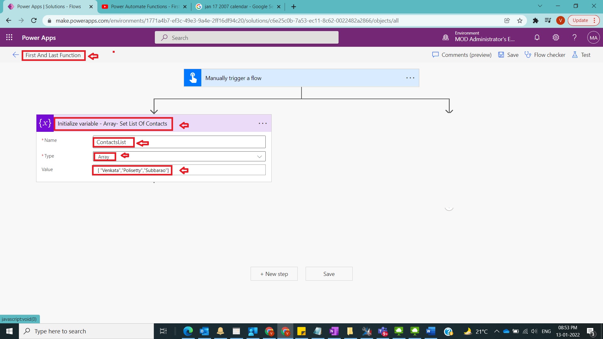 Power Automate Fundamentals # 48: Usage of First & Last Function in ...