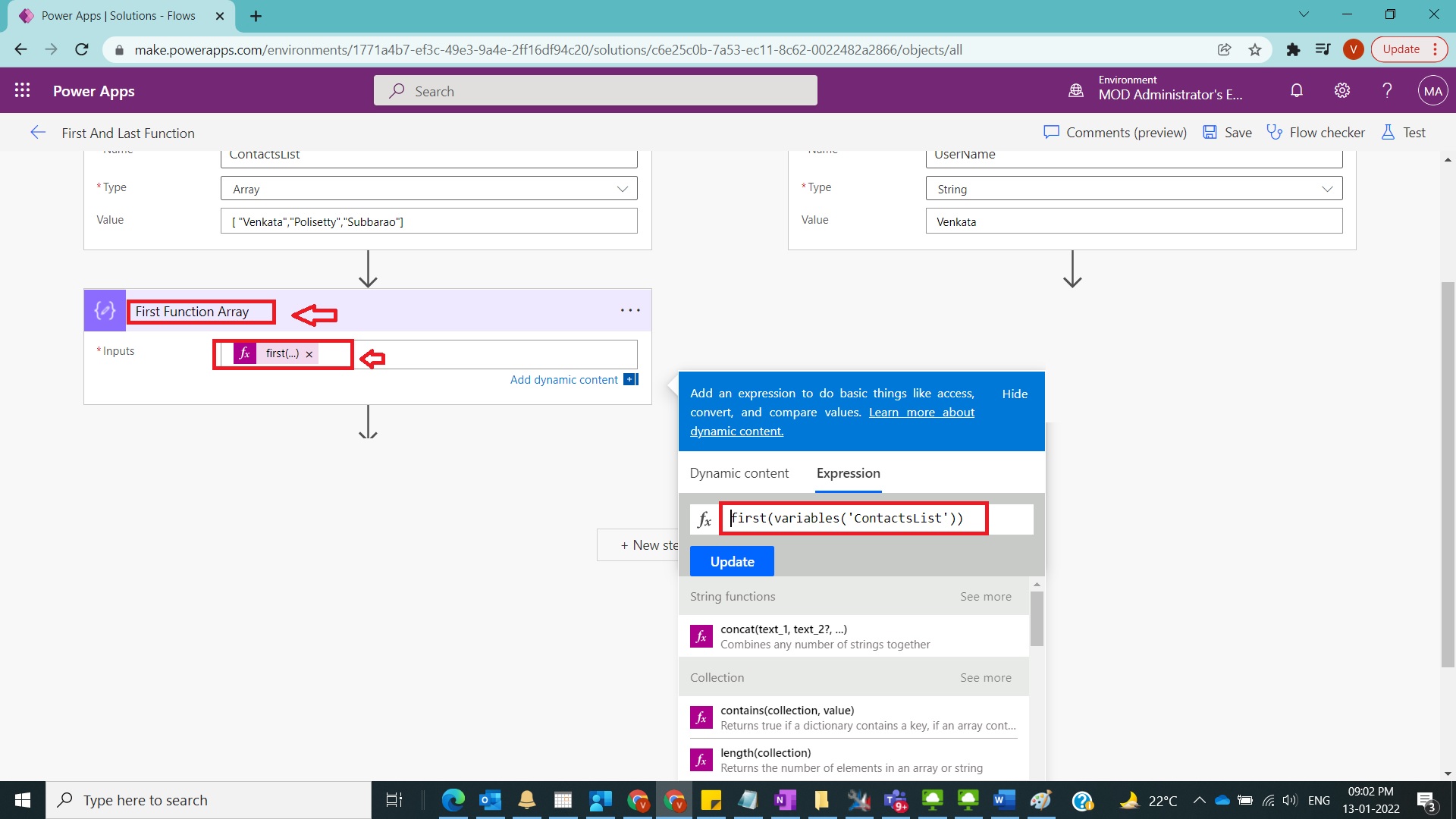 Power Automate Fundamentals # 48: Usage of First & Last Function in ...