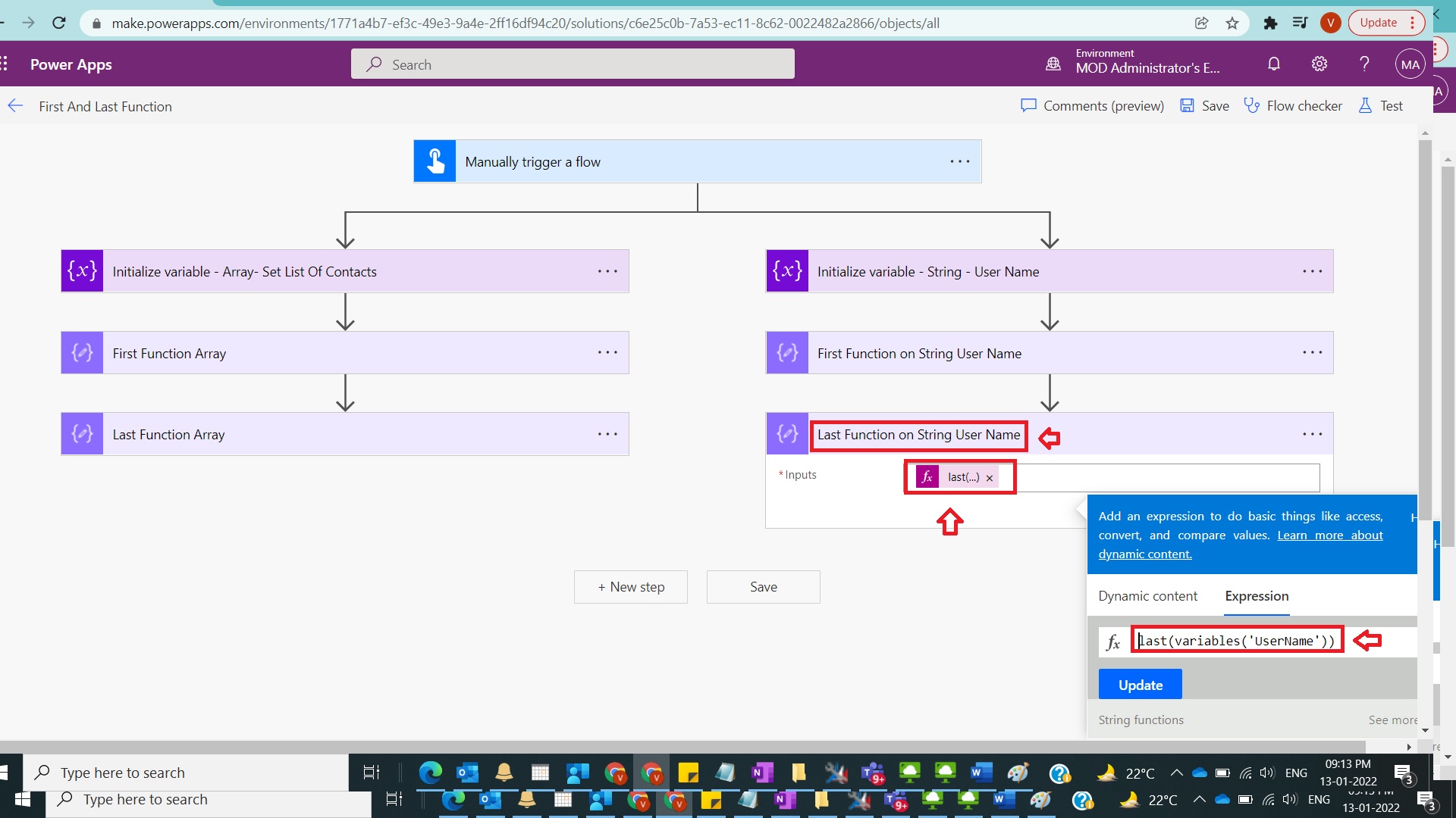 Power Automate Fundamentals # 48: Usage of First & Last Function in ...