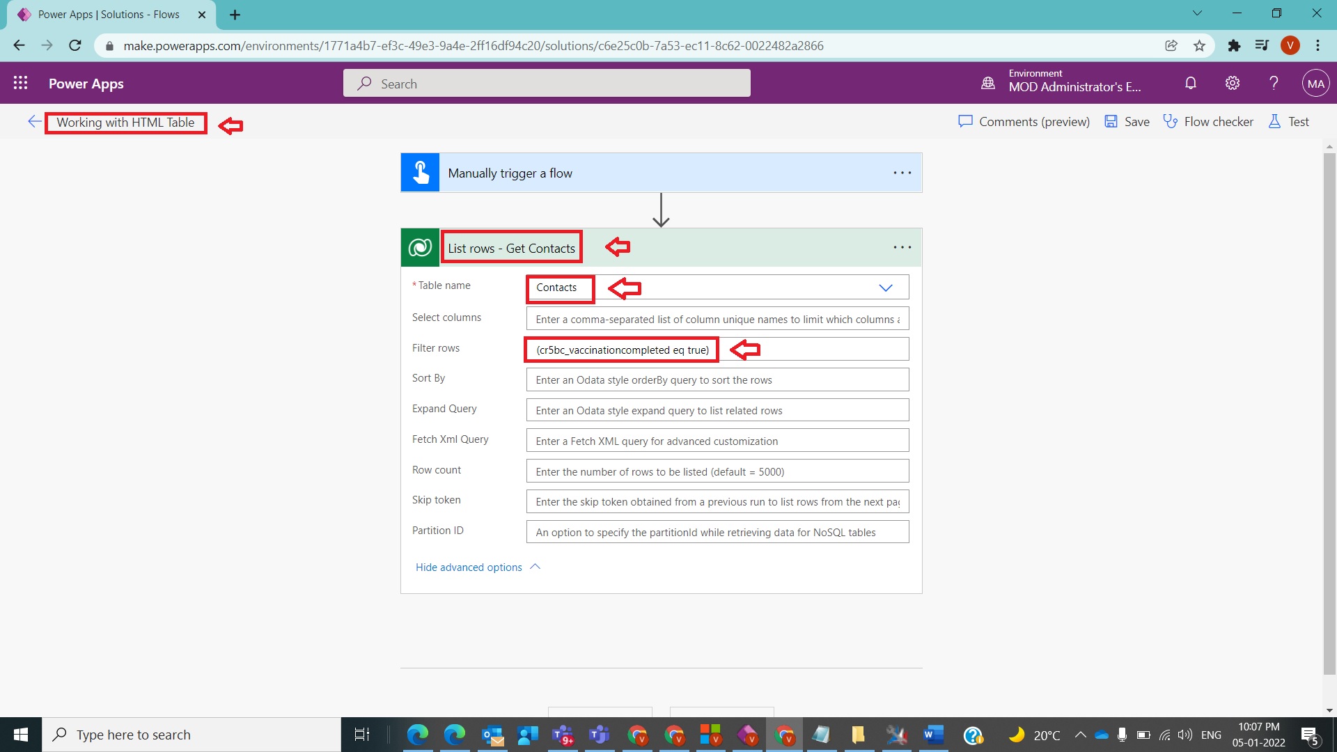 Power Automate Fundamentals # 45: Usage of HTML Table in Power Automate ...
