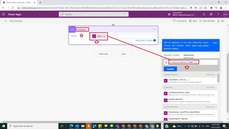 Power Automate Fundamentals # 57: Usage of Trim Function in Power ...