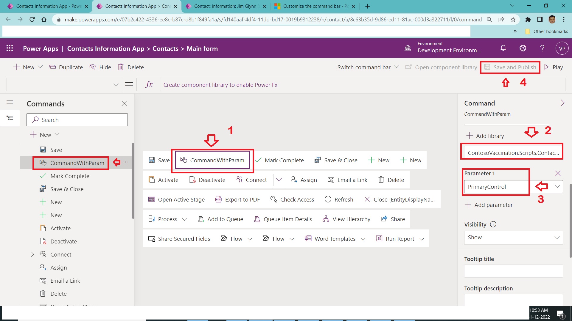 Back to Basics # 69: Usage of Parameters from Modern Command Designer ...