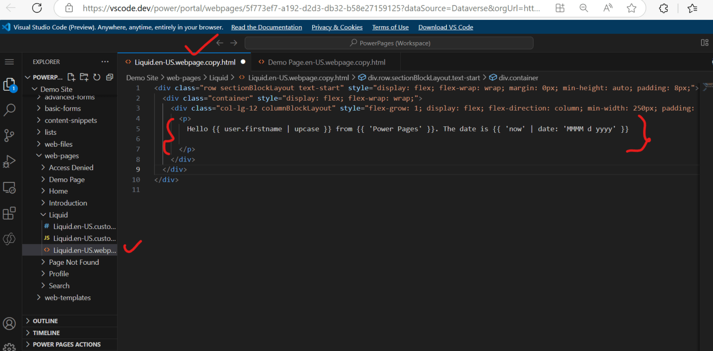 Power Pages Fundamentals #17: Dynamic User Greeting in Power Pages with ...