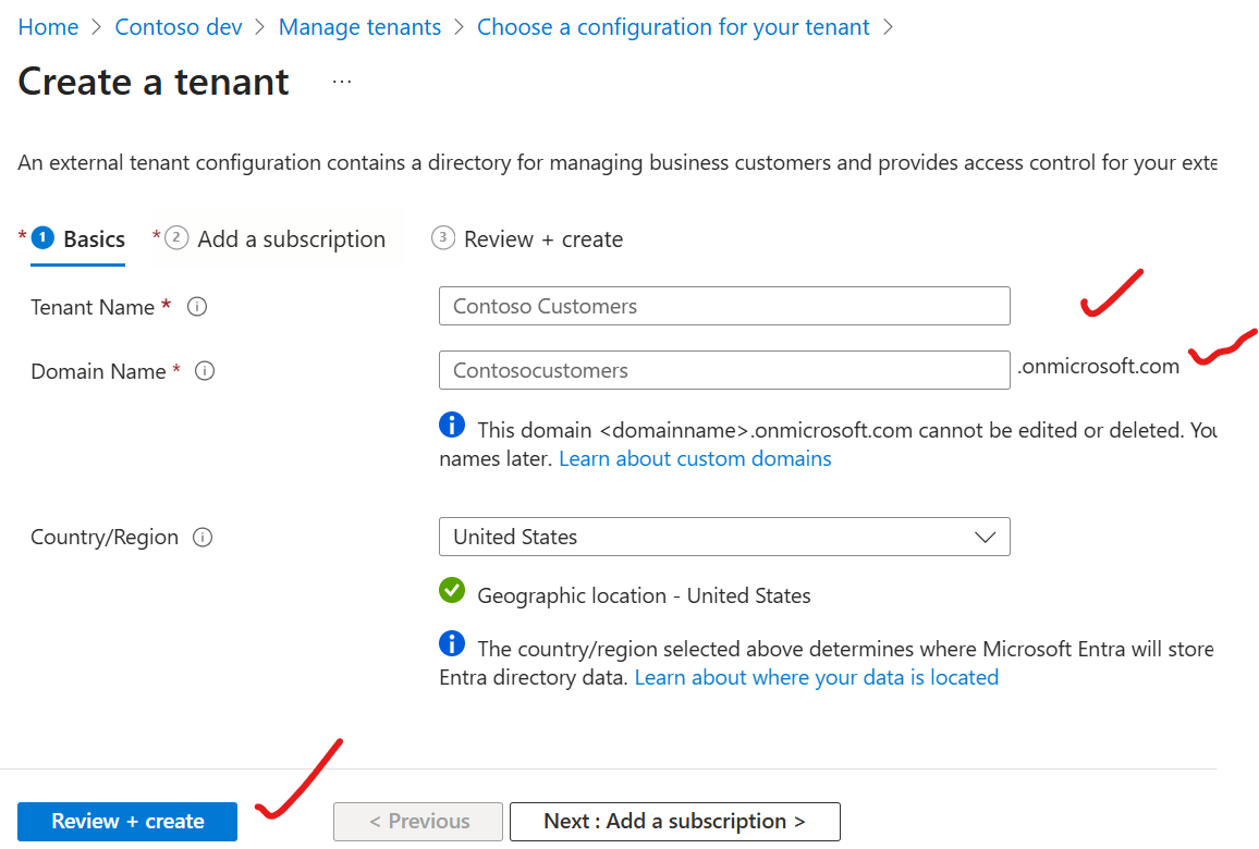 Microsoft Azure Fundamentals #1: Creating External Tenants in Entra ID ...